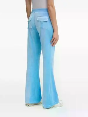 Juicy Couture Patch-pocket Velour Trousers