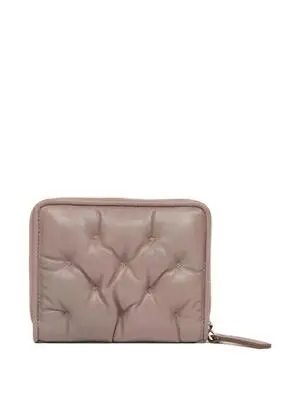 MAISON MARGIELA Quilted Zip-around Wallet - Neutrals