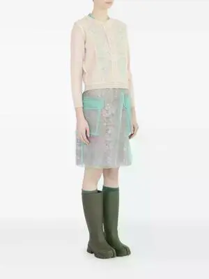 MAISON MARGIELA Virgin-wool Cardigan - Neutrals