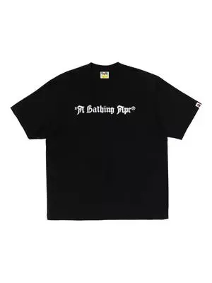 A BATHING APE Ape-head Logo Cotton T-shirt