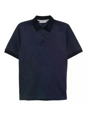 Canali Cotton Polo Shirt - Blue