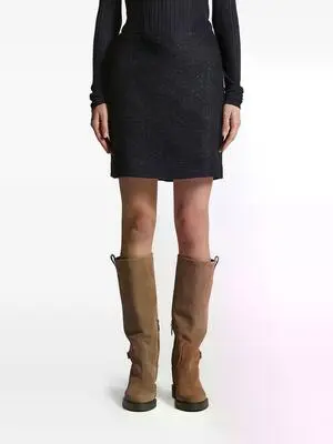 Peserico Tweed A-line Skirt