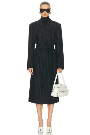 Acne Studios Tie Detailed Coats For Women