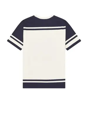 Balmain Varsity T-shirt In Cream