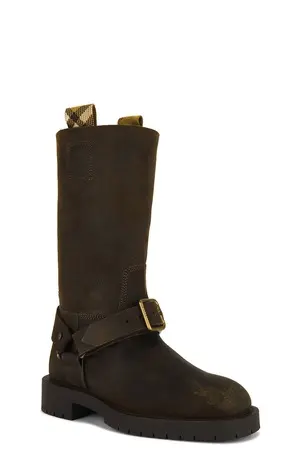 Burberry Saddle Boot
