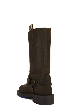 Burberry Saddle Boot