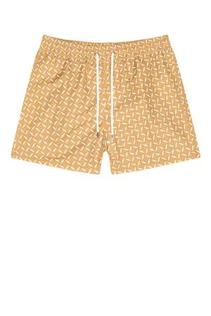 Frescobol Carioca Rio Swim Short - Almond & Ivory