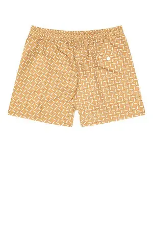 Frescobol Carioca Rio Swim Short - Almond & Ivory