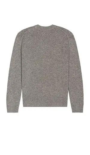 FRAME Crew Neck Cashmere Sweater - Grey