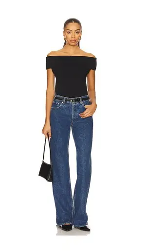 ANINE BING Off-the-shoulder Top