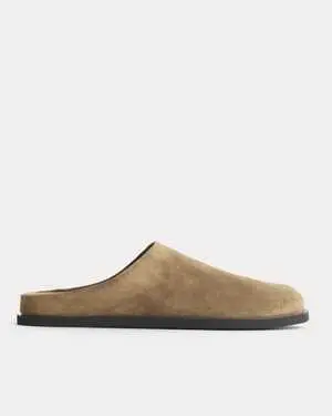 Everlane Suede Clog - Farro