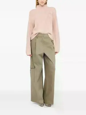 Liu Jo Flower-embellished High-neck Sweater