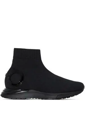 FERRAGAMO Gardena Sock-style Slip-on Sneakers