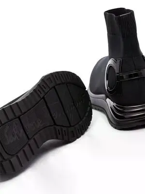 FERRAGAMO Gardena Sock-style Slip-on Sneakers