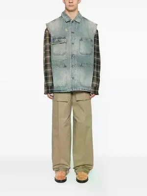 Gucci Wide-leg Cotton Cargo Trousers