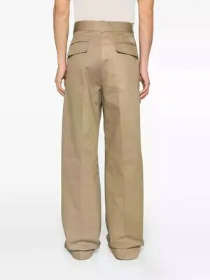 Gucci Wide-leg Cotton Cargo Trousers