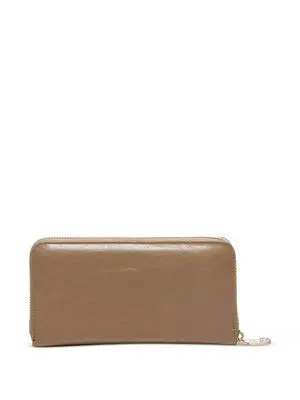 V°73 Logo-plaque Zip-around Wallet