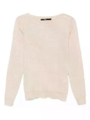 Seventy Ribbed Long-sleeves Top With Lurex Detail