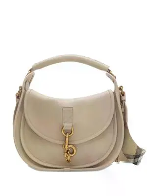Burberry B-clip Messenger Bag - Neutrals