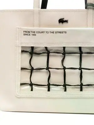 Lacoste Logo-plaque Tote Bag