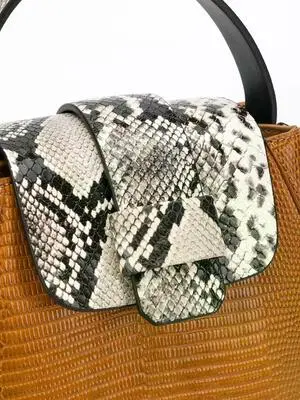 NICO GIANI Myria Embossed Shoulder Bag