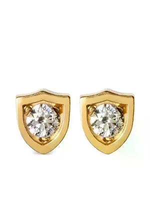 Burberry Shield Stud Earrings