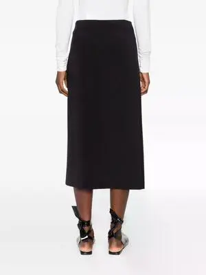 OTTOD'AME Pleated Split Skirt