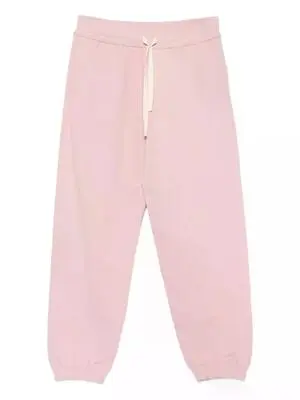 JIL SANDER Drawstring Cotton Track Pants
