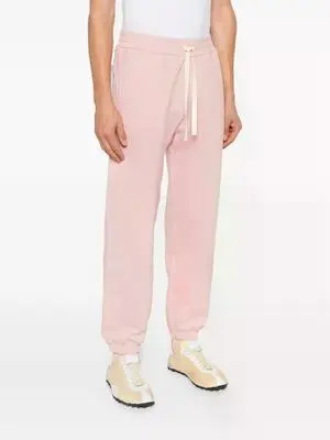JIL SANDER Drawstring Cotton Track Pants