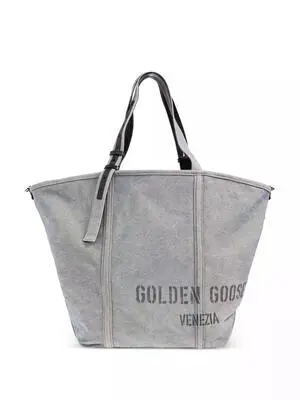 Golden Goose Logo Totes
