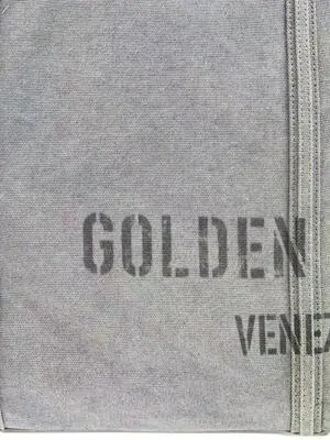 GOLDEN GOOSE Logo-print Tote Bag