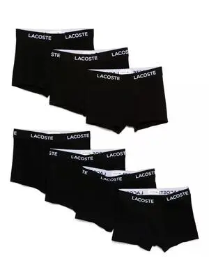 Lacoste Logo-waistband Boxer Briefs - Black