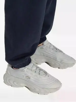 Lacoste Textured Chunky Sole Sneakers - Grey
