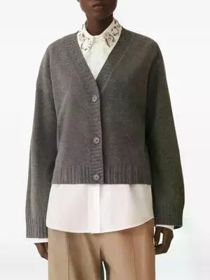 Fabiana Filippi Cashmere Cardigan - Grey