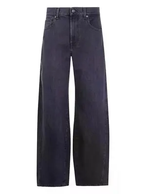 7 For All Mankind Twisted Bonnie Mankind Radar Baggy Jeans