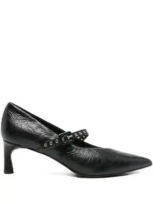 HALMANERA 55mm Studded Pointed-toe Pumps