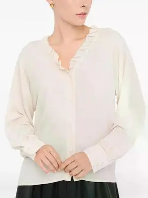 Liu Jo Ruffled Georgette Shirt