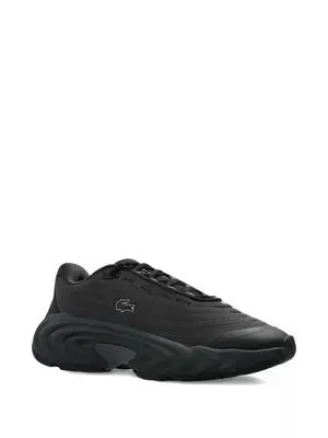 Lacoste Textured Chunky Sneakers - Black
