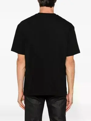 IH NOM UH NIT Dog-print Cotton T-shirt - Black