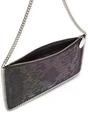 Stella McCartney Falabella Chain Shoulder Bag - Black