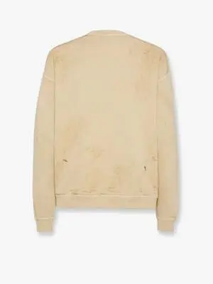 Dsquared2 Cotton Sweatshirt With Distressed Effect