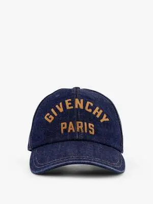 Givenchy Denim Baseball Cap Blue
