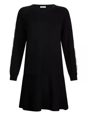 Liu Jo Logo-detailed Raglan-sleeve Dress