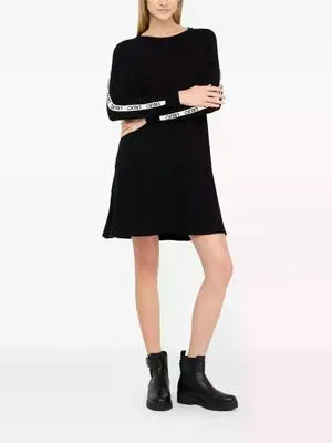 Liu Jo Logo-detailed Raglan-sleeve Dress