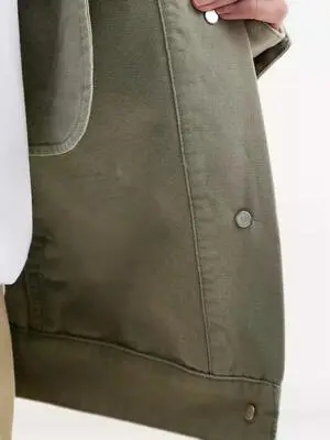 A.p.c. Cally Button-fastening Jacket - Green