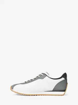 Michael Kors Rhodes Mixed-media Trainers