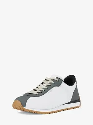 Michael Kors Rhodes Mixed-media Trainers