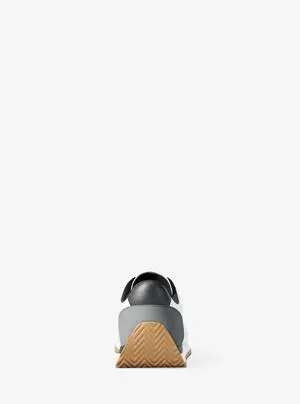 Michael Kors Rhodes Mixed-media Trainers