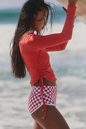 SALT GYPSY Uv Protection Surf Rashguard - Chilli