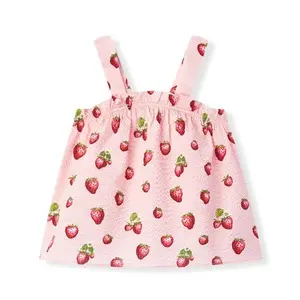 MILKBARN Ruffle Tank And Pant Set - Strawberry